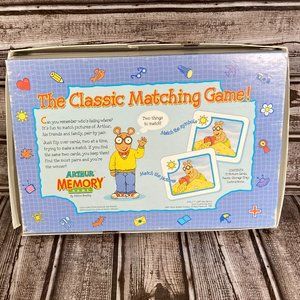 Milton Bradley | Toys | Vintage Arthur Memory Game 997 Milton Bradley ...